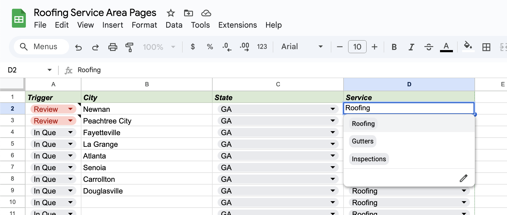 Automated SEO Optimized Service Pages In Under An Hour